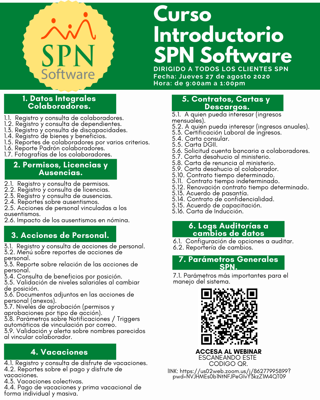 Curso Introductorio SPN Software | SPN
